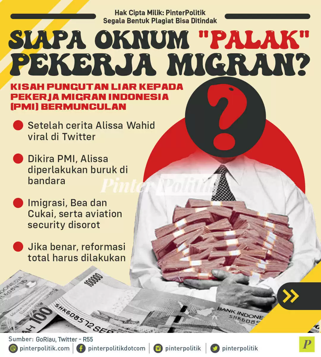 Siapa Oknum "Palak" Pekerja Migran?