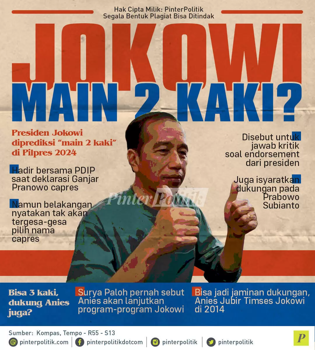 Jokowi Main 2 Kaki?